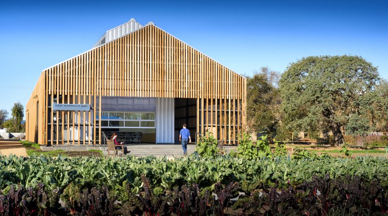 Terry Huffington Barn Completes Stanford Farm - Hillhouse Construction